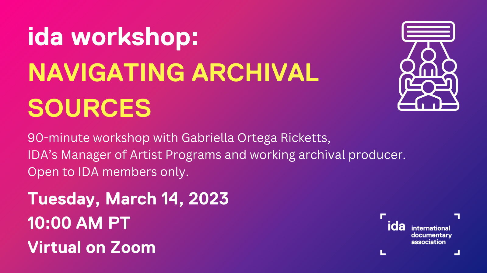 Workshop: Navigating Archival Sources | International Documentary Association